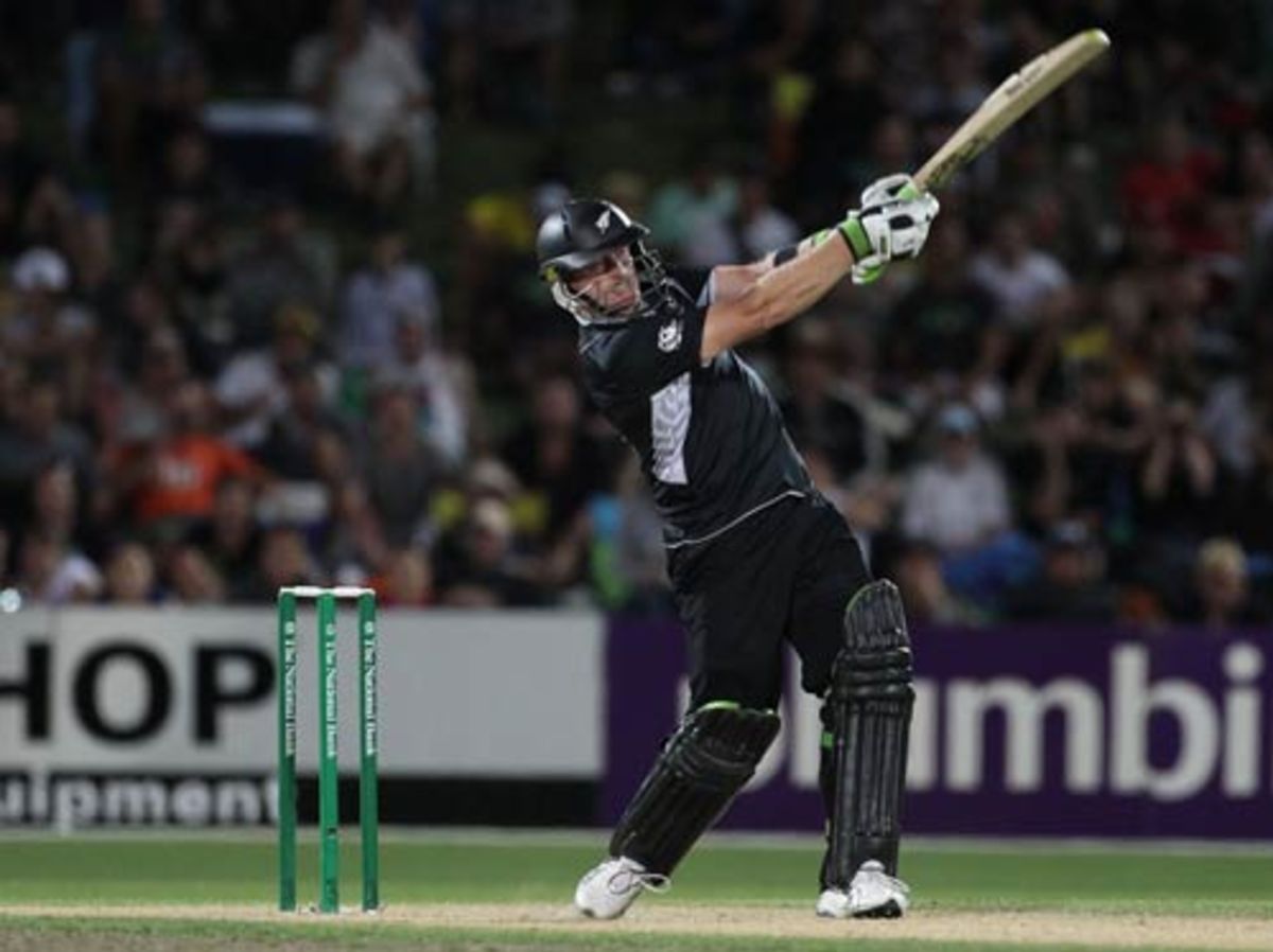 Scott Styris hits down the ground | ESPNcricinfo.com