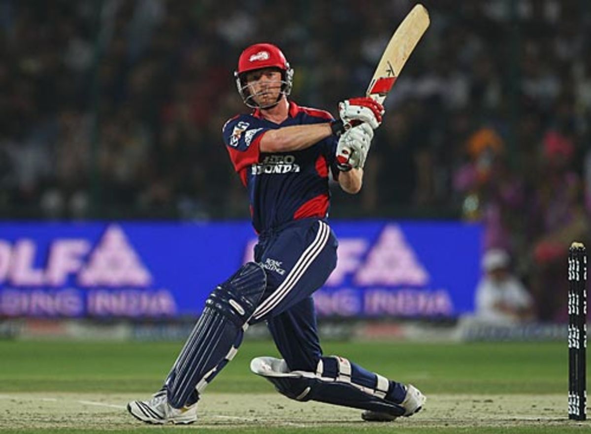 Pradeep Sangwan celebrates Kevin Pietersen's wicket | ESPNcricinfo.com