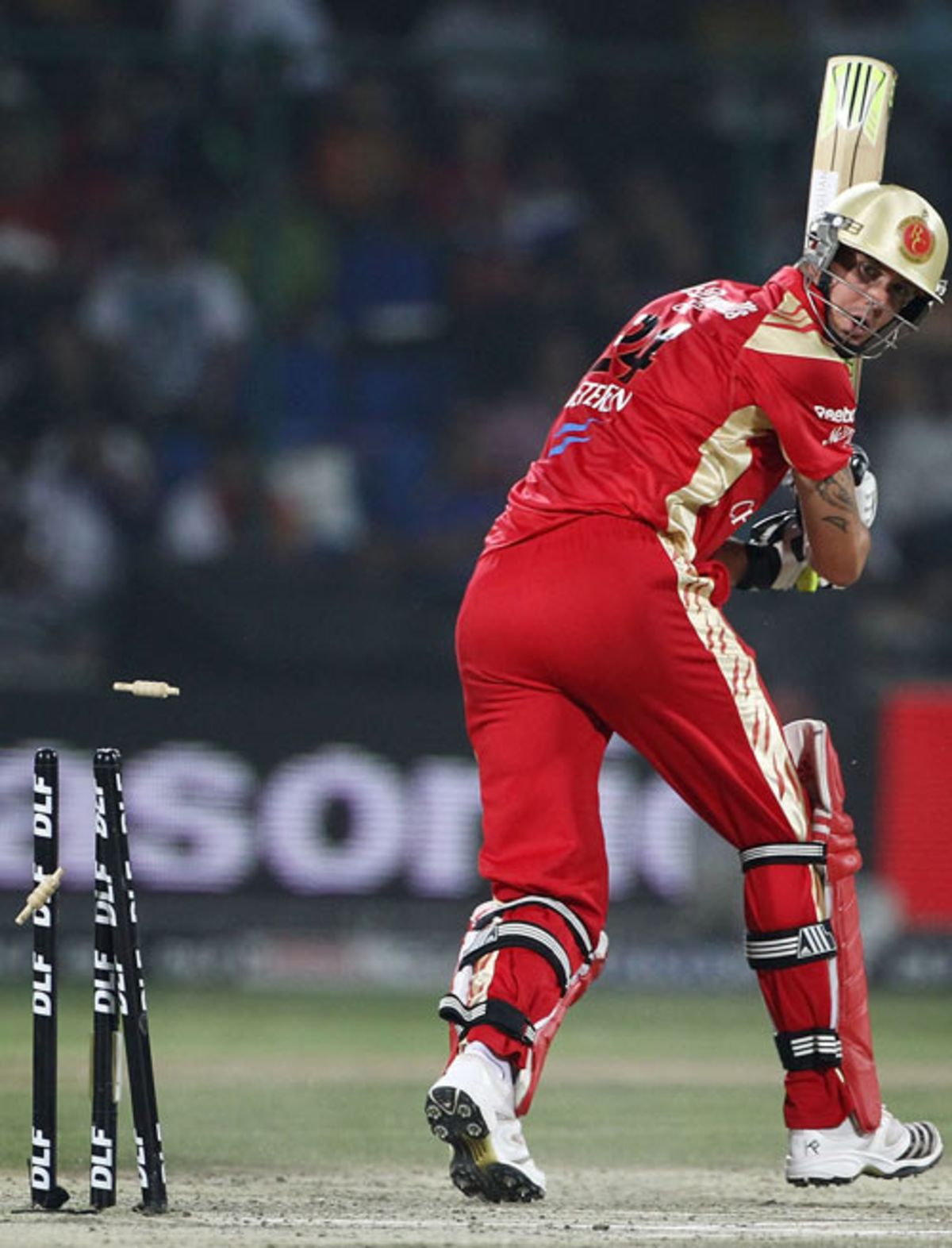 Pradeep Sangwan celebrates Kevin Pietersen's wicket | ESPNcricinfo.com