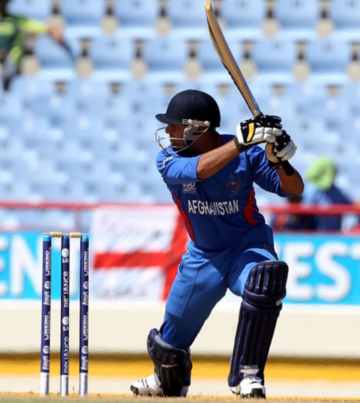 Noor Ali drives nicely through the off side | ESPNcricinfo.com