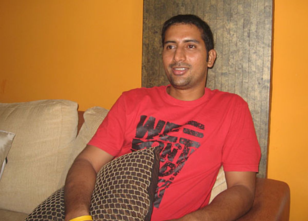 S Ramesh during an interview in his house | ESPNcricinfo.com