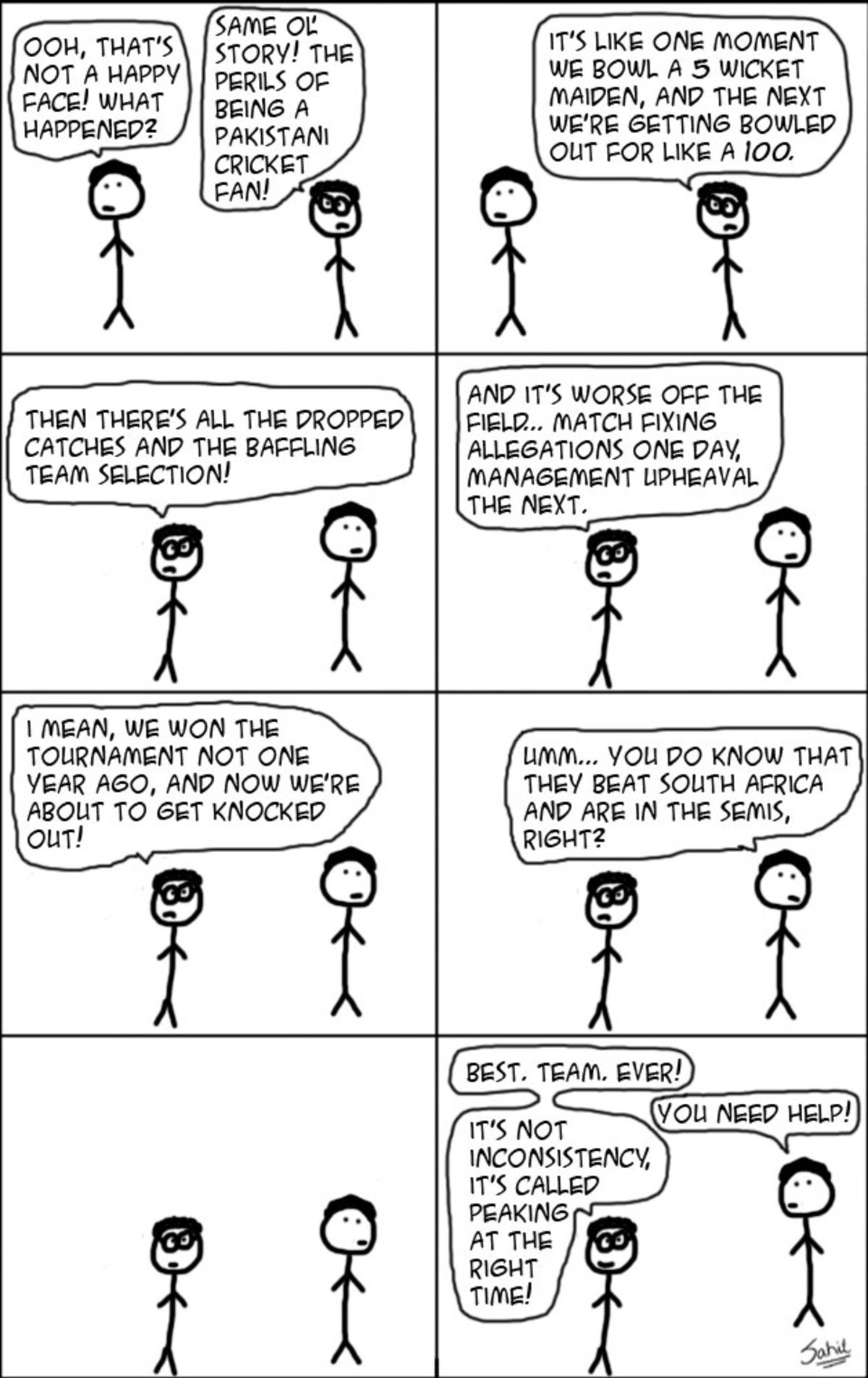 French Cut strip 12 | ESPNcricinfo.com