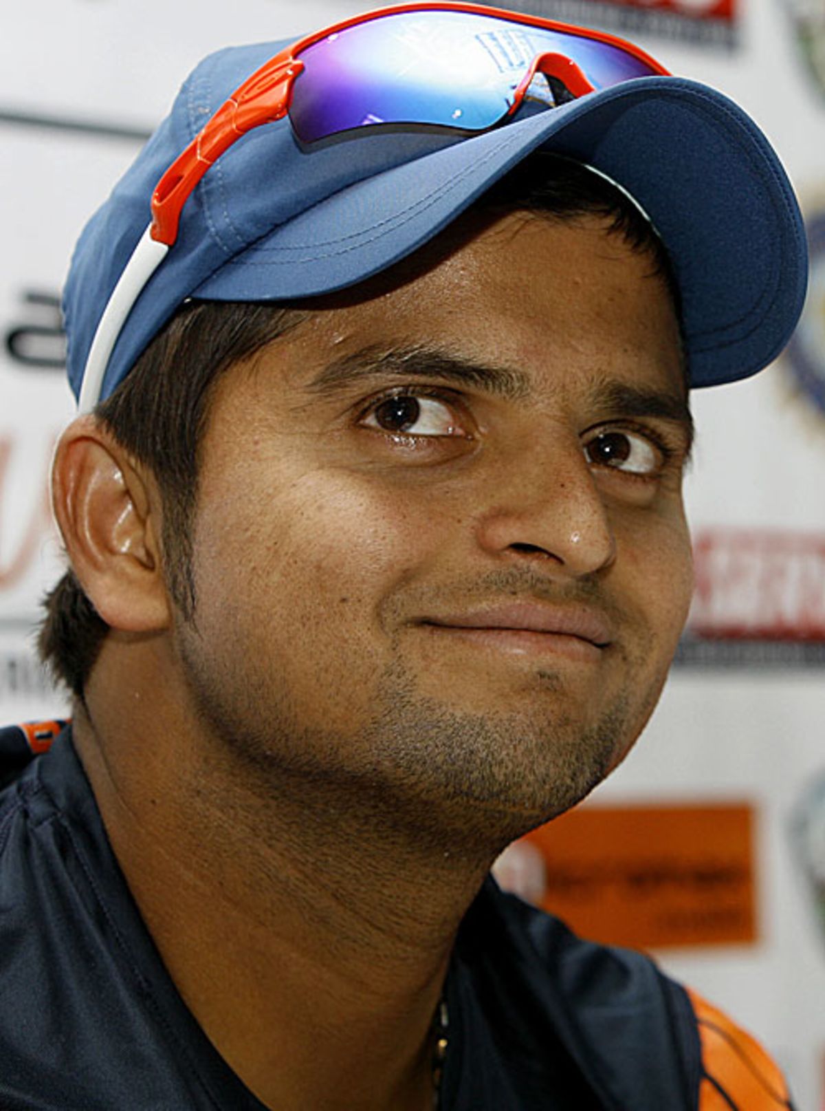 Suresh Raina looks on during a press conference | ESPNcricinfo.com