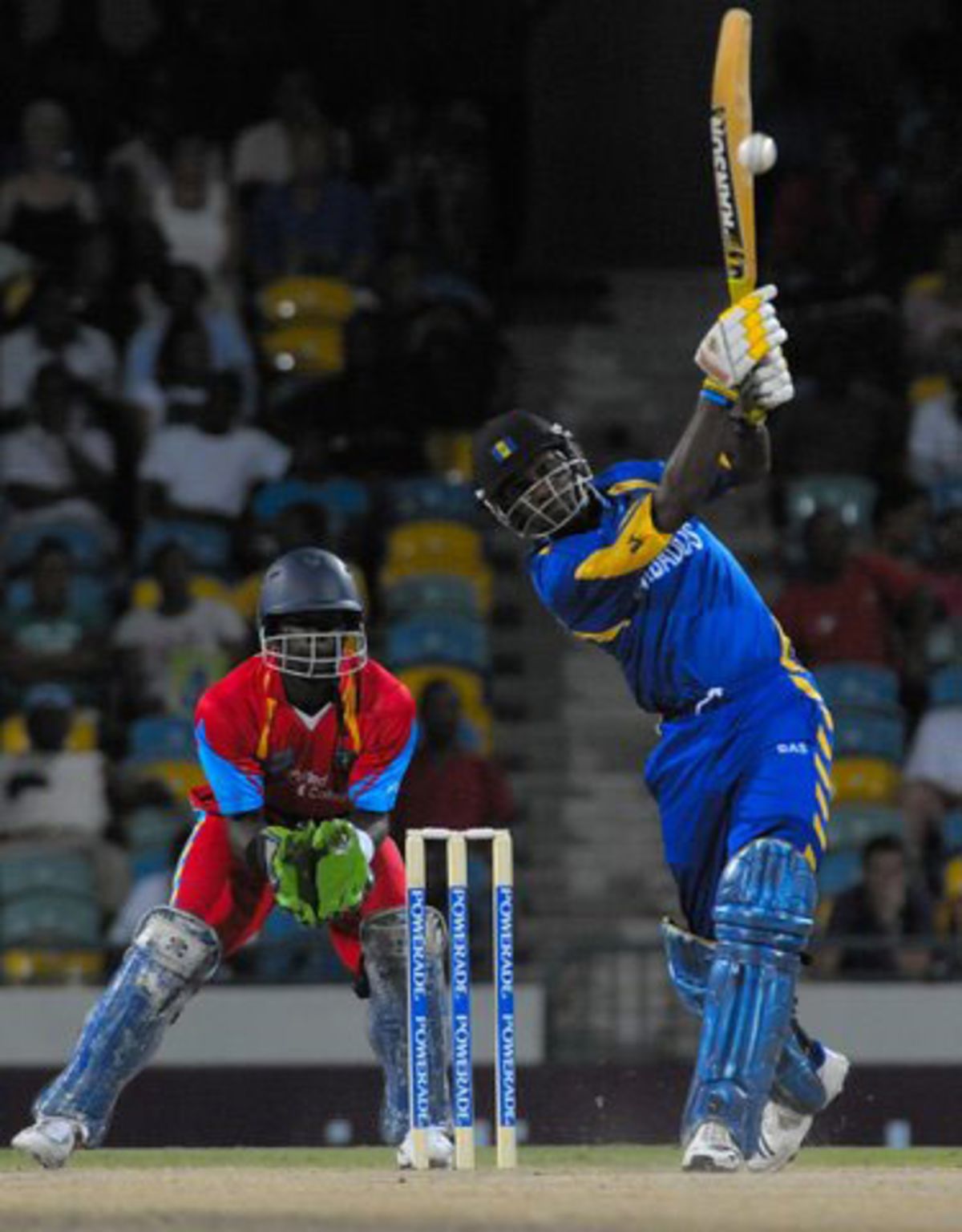 Nekoli Parris celebrates the end of Dwayne Smith | ESPNcricinfo.com