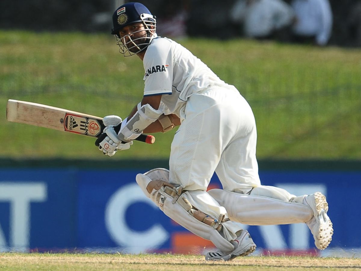 Sachin Tendulkar clips the ball to the leg side | ESPNcricinfo.com