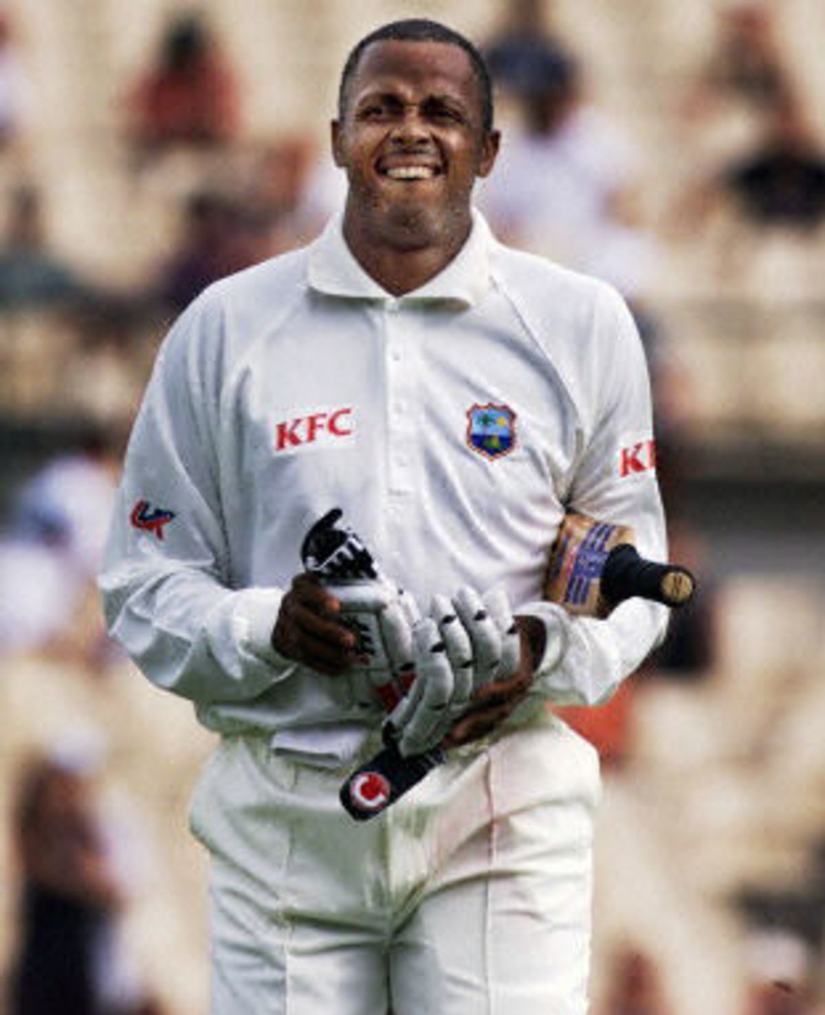 West Indian great Walsh makes his final appearance at the crease in ...