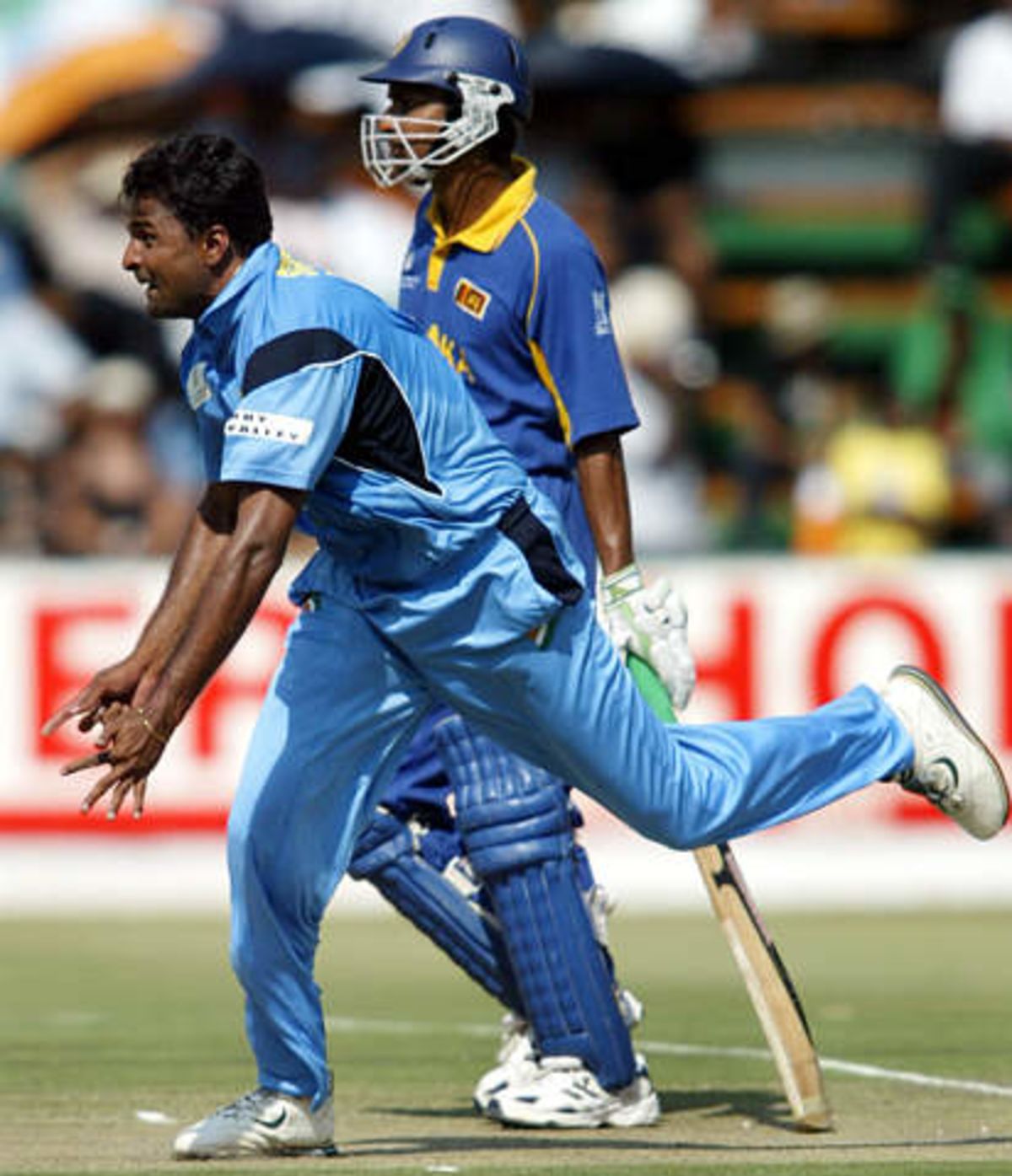 Srinath in action against Sri Lankan at Johannesburg | ESPNcricinfo.com
