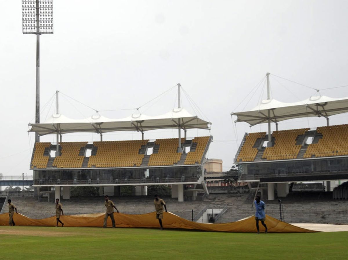 The new stands at the MA Chidambaram Stadium in Chennai | ESPNcricinfo.com