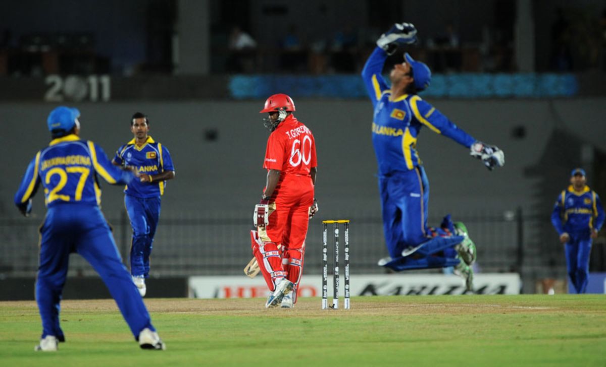 Tyson Gordon edges behind off Nuwan Kulasekara | ESPNcricinfo.com