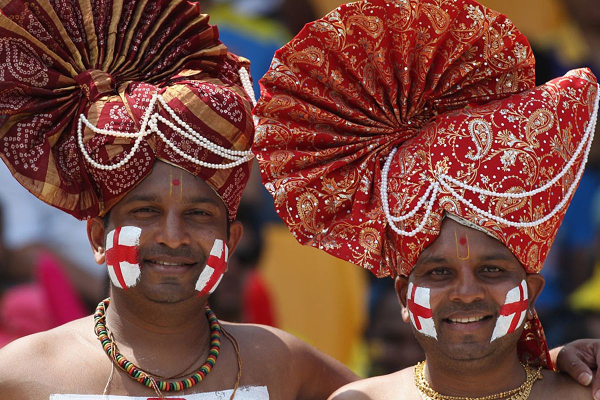The cheery Sri Lankan crowds have been a feature of the tournament ...