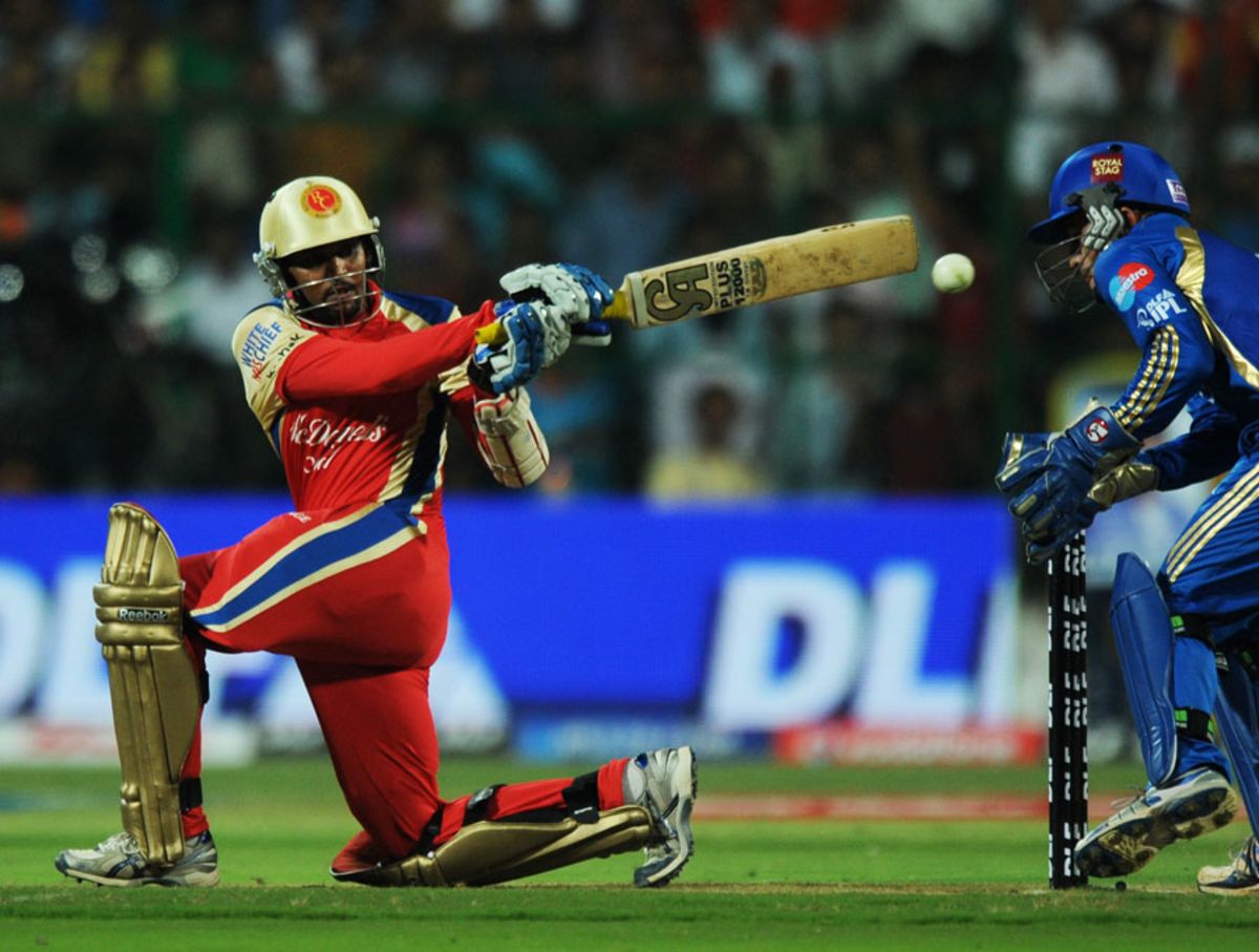 Tillakaratne Dilshan attempts the ramp shot | ESPNcricinfo.com