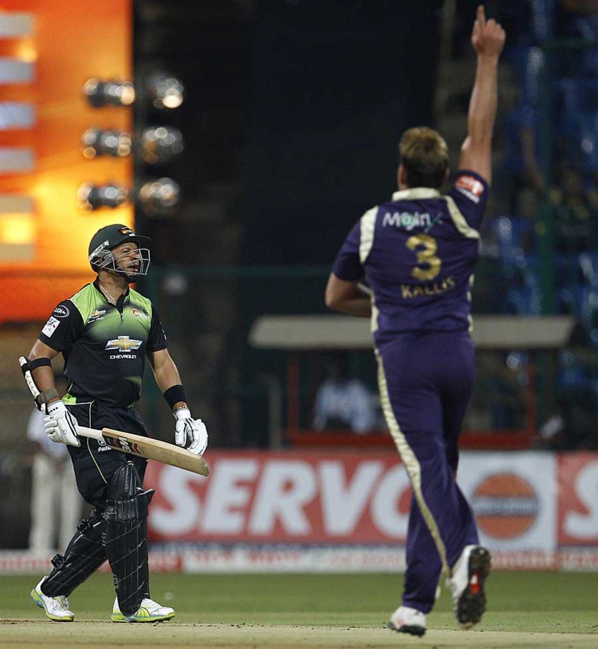 Jacques Kallis celebrates the fall of Ashwell Prince | ESPNcricinfo.com