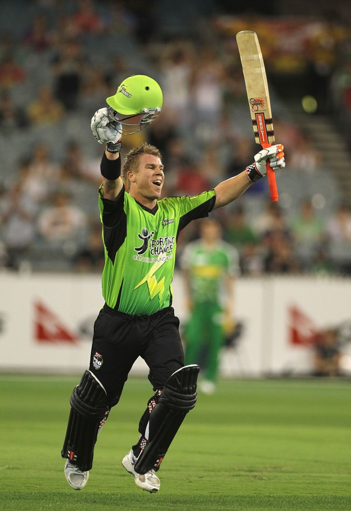 David Warner reaches his century | ESPNcricinfo.com