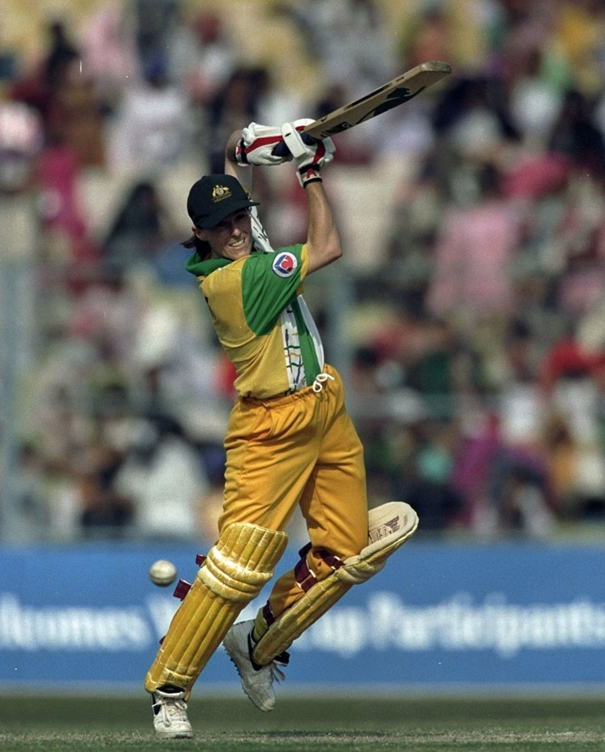An all-female crowd of spectators at the women's World Cup final ...