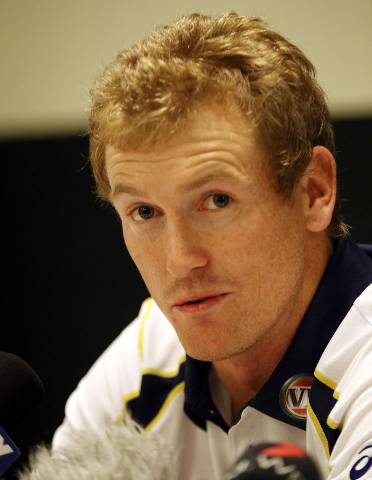 George Bailey at a press conference after being included in Australia's ...