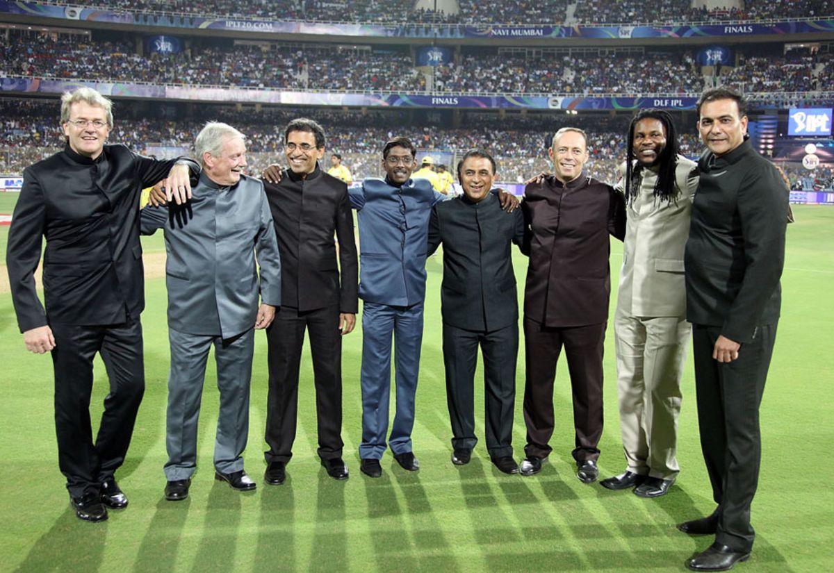 The IPL commentary team poses for a photo | ESPNcricinfo.com