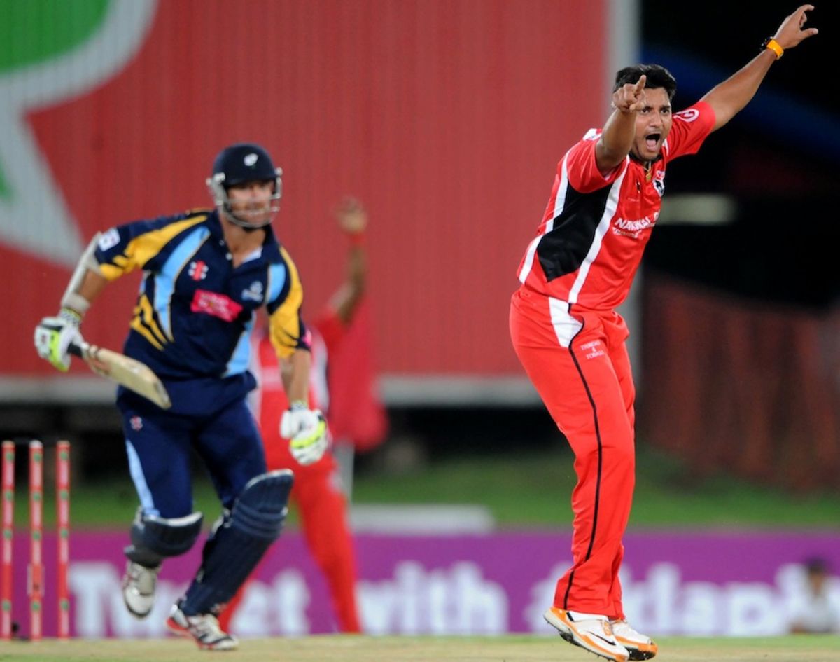 Adrian Barath was bowled for a duck | ESPNcricinfo.com