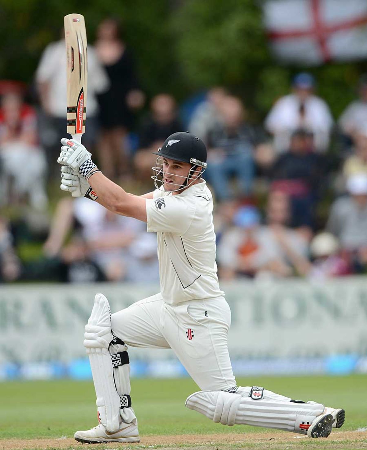 Hamish Rutherford crashes one | ESPNcricinfo.com