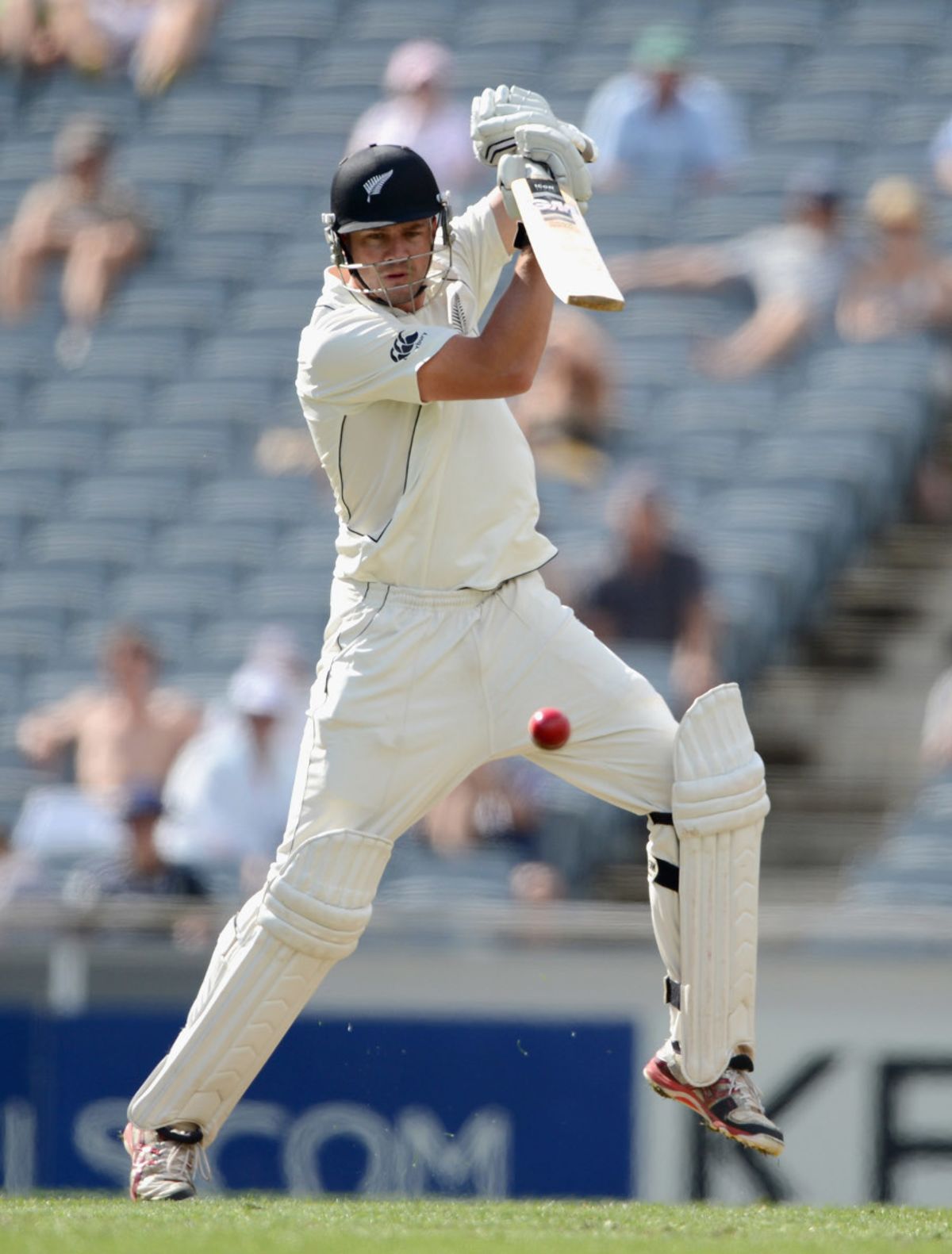 Peter Fulton made slow progress on the second morning | ESPNcricinfo.com