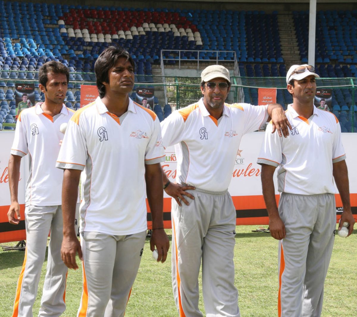 Mohammad Akram instructs one of his wards amid a magnificent backdrop ...