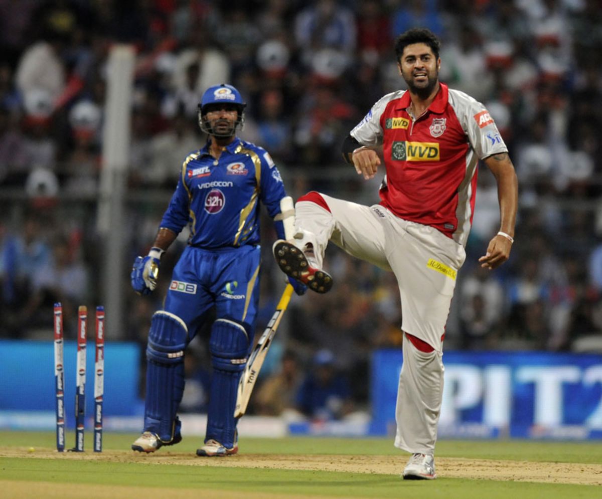 Manpreet Gony celebrates after dismissing Cameron White | ESPNcricinfo.com