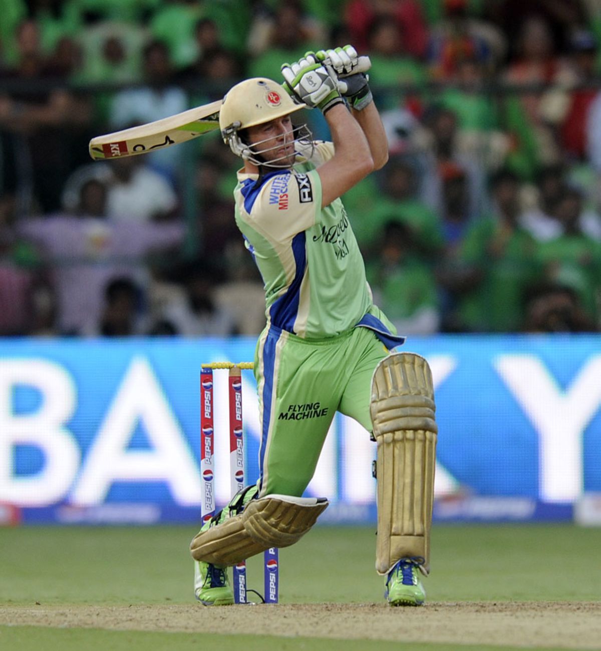 Ab de Villiers is bowled by Parvinder Awana | ESPNcricinfo.com