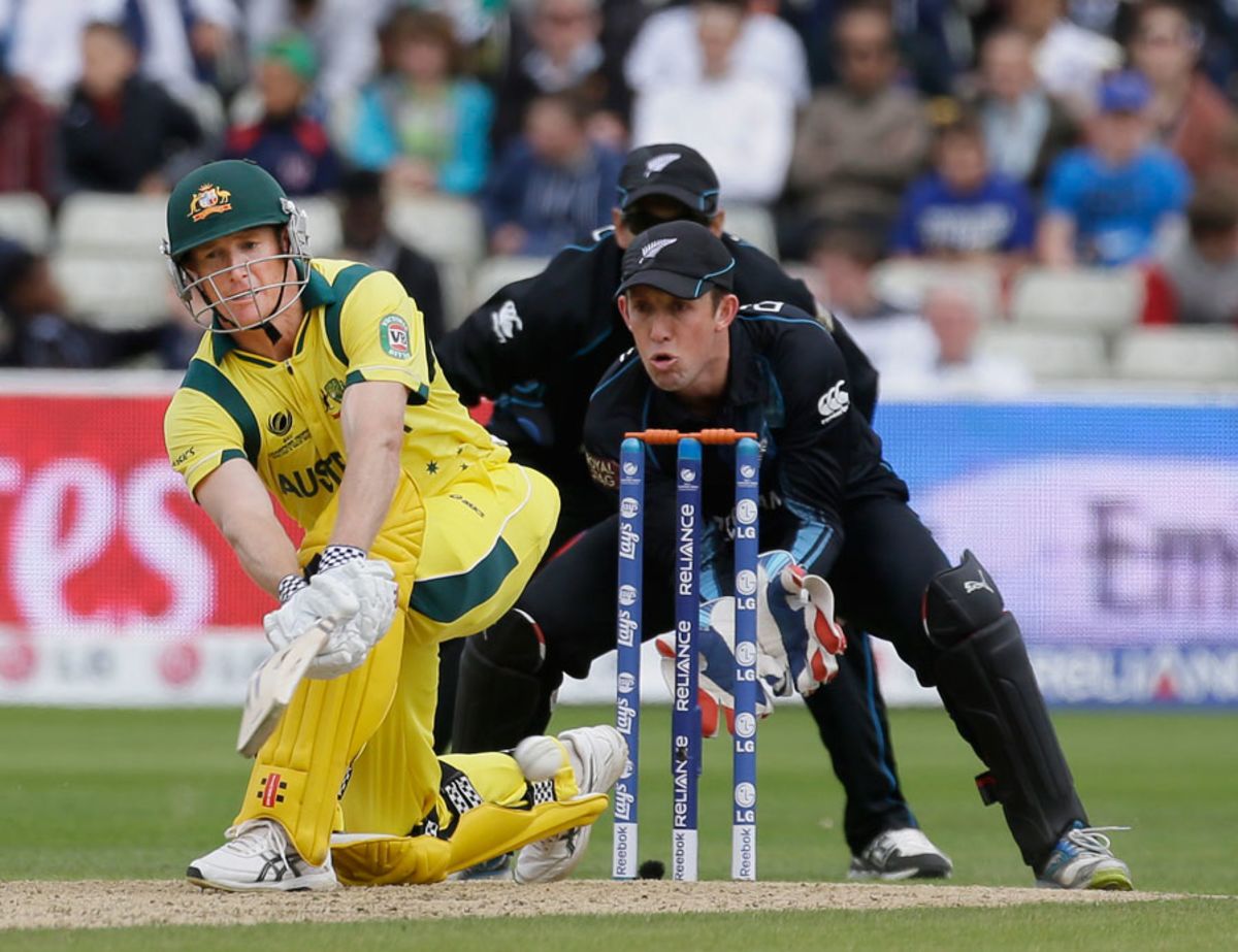 George Bailey plays a sweep shot | ESPNcricinfo.com