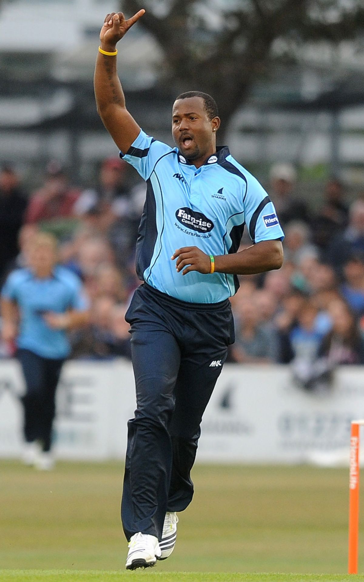 Dwayne Smith celebrates a success | ESPNcricinfo.com