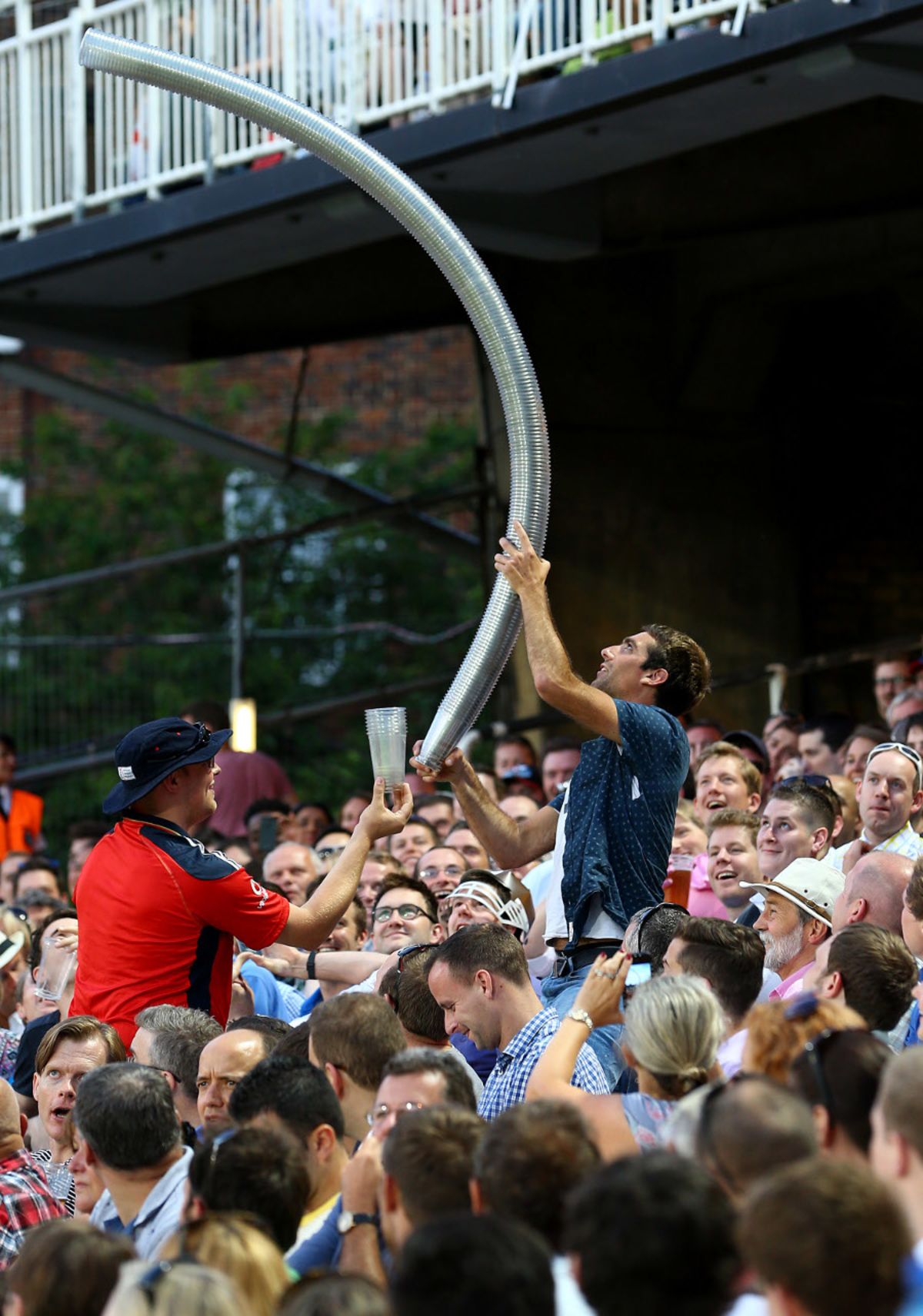 A sell-out crowd was in high spirits at The Oval | ESPNcricinfo.com