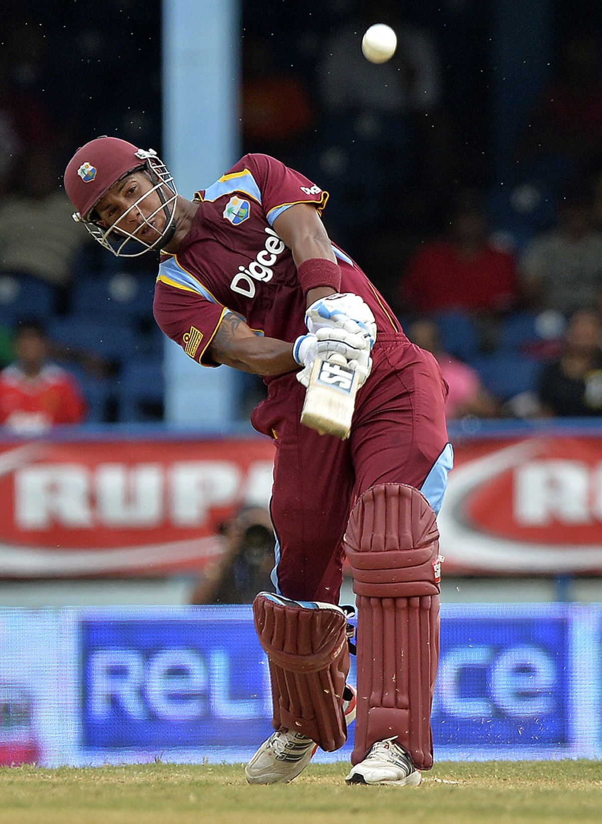 Lendl Simmons smashed four sixes in his 67 | ESPNcricinfo.com