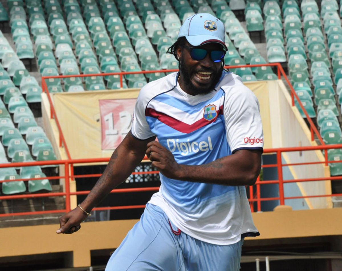 Chris Gayle test rides the roller | ESPNcricinfo.com