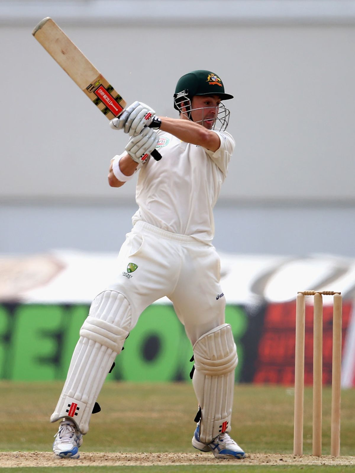 Ed Cowan goes after a wide delivery | ESPNcricinfo.com Ed Cowan goes after a wide delivery | ESPNcricinfo.com