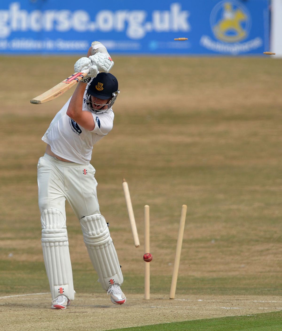 Luke Wells lost his middle stump to Jackson Bird | ESPNcricinfo.com