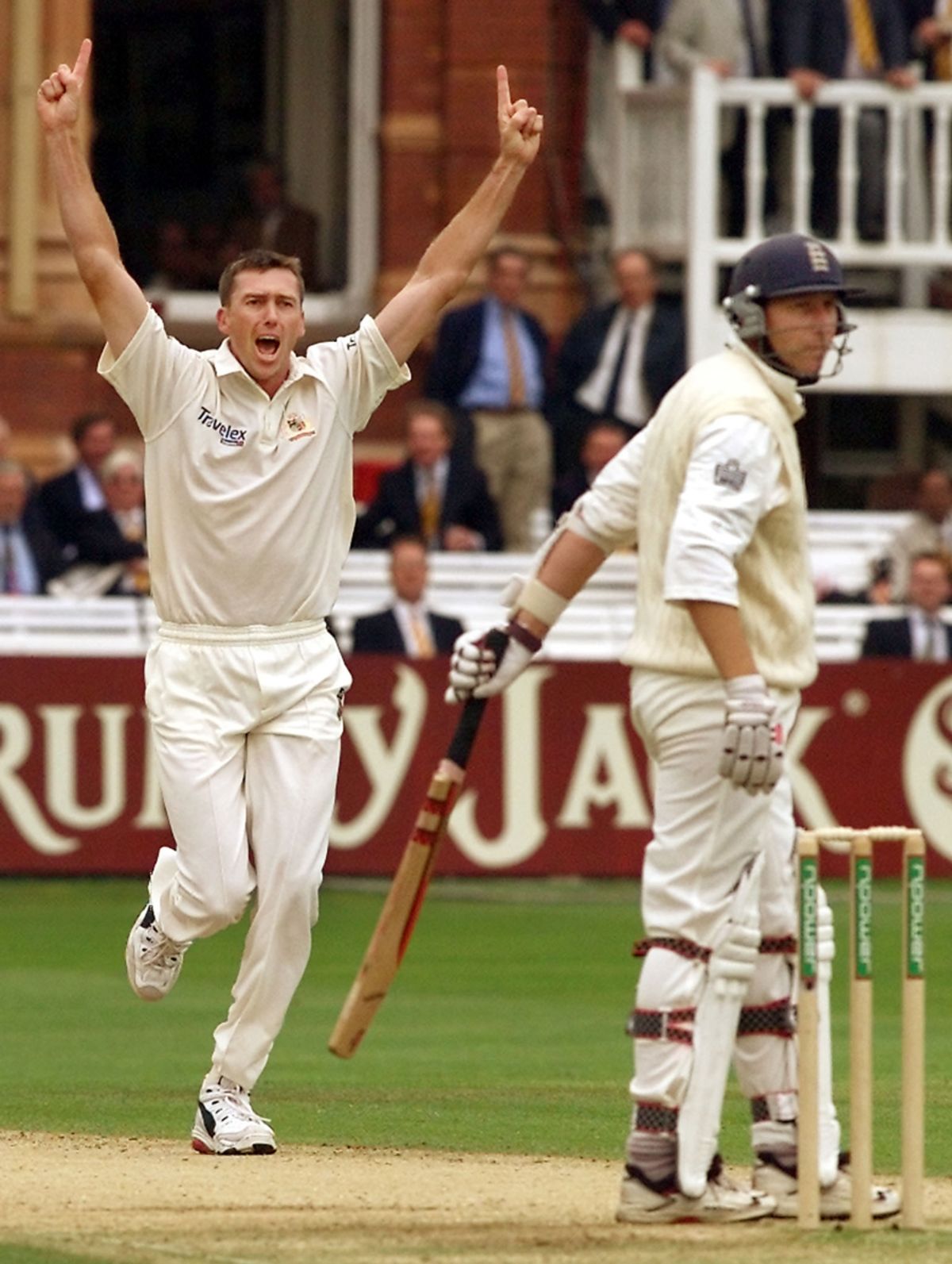 Glenn McGrath traps Michael Atherton leg before for 37 | ESPNcricinfo.com