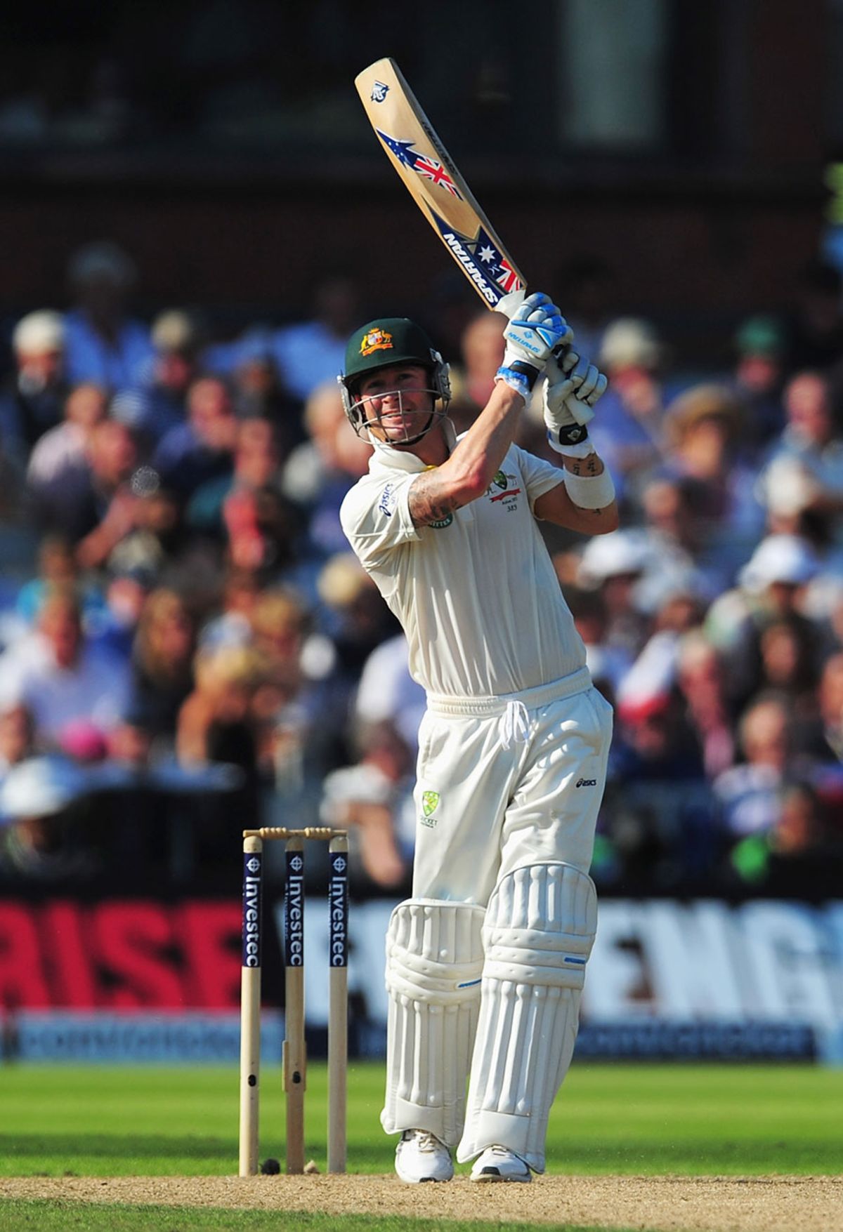 Michael Clarke lofts down the ground | ESPNcricinfo.com