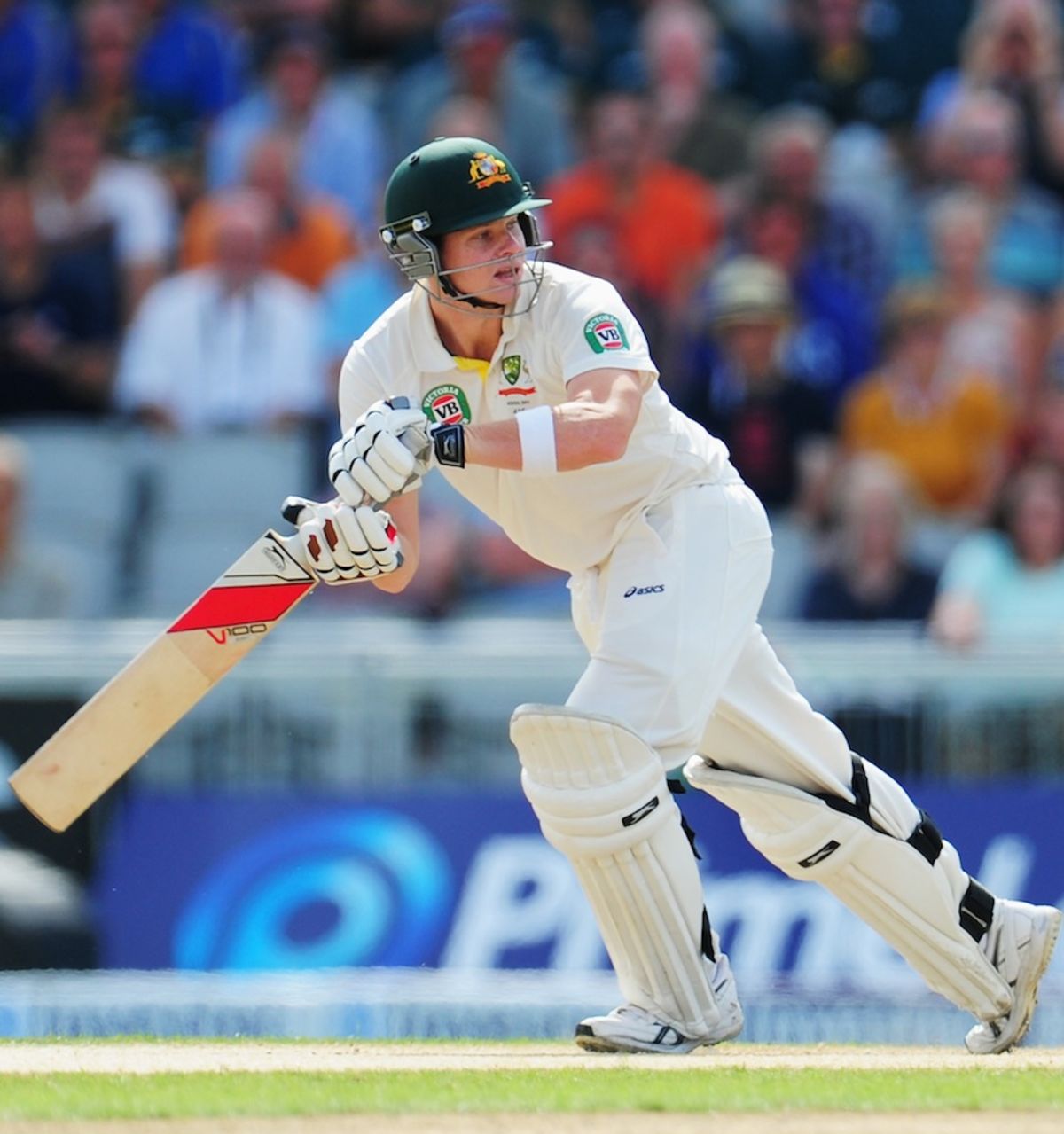 Steven Smith goes for a heave and top-edges to midwicket | ESPNcricinfo.com