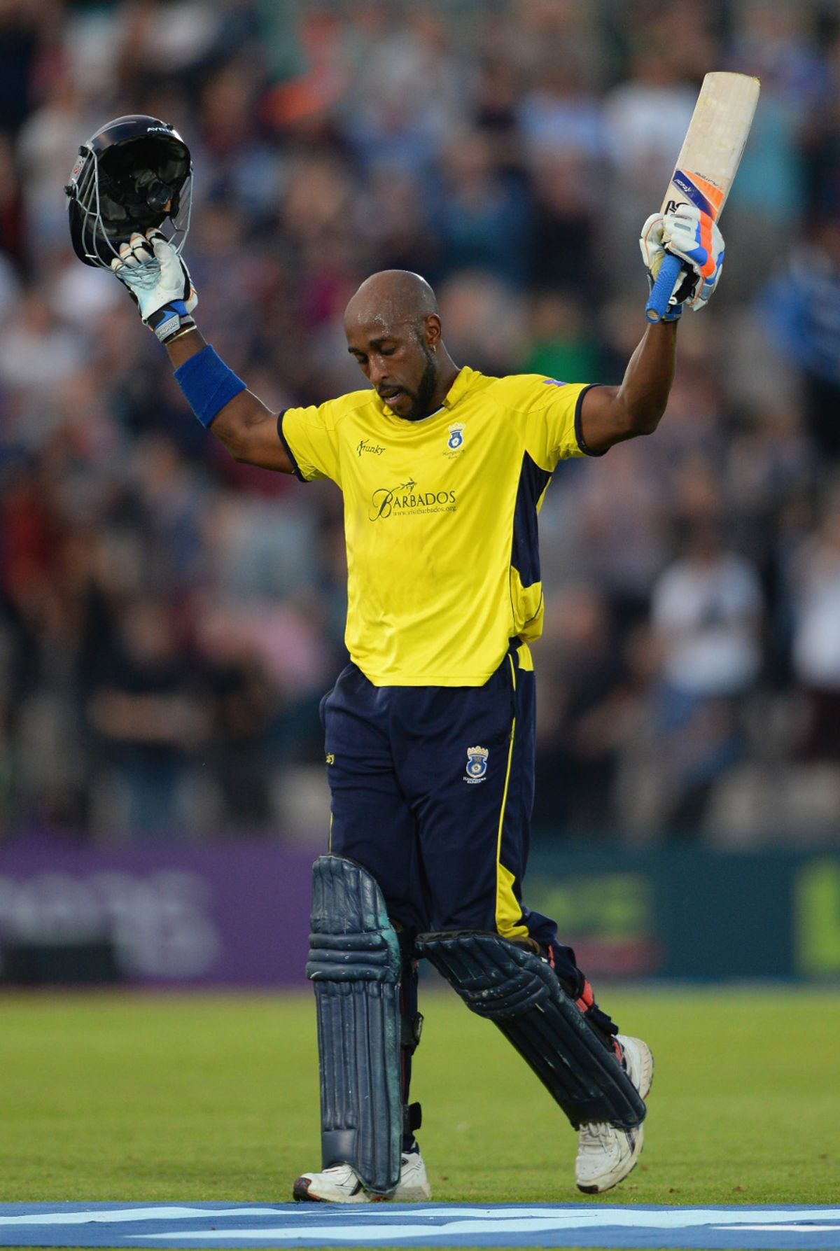 Michael Carberry soaks up his hundred | ESPNcricinfo.com