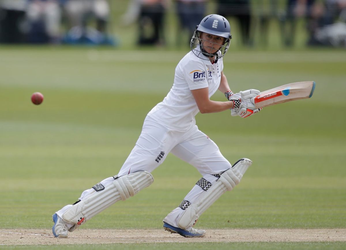 Heather Knight and Laura Marsh put up a century stand for the seventh ...