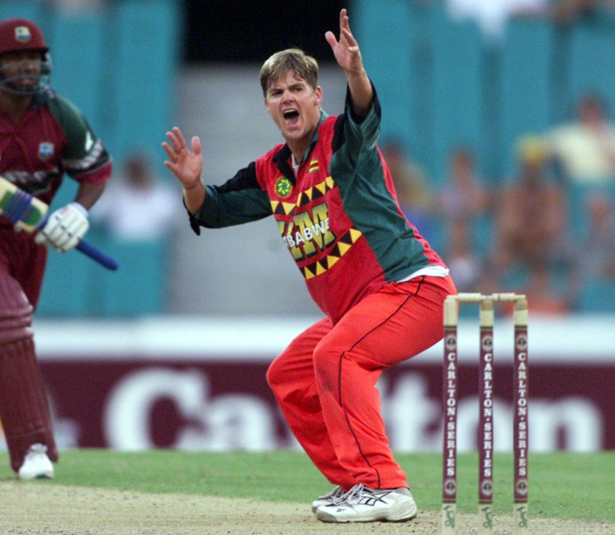 Bryan Strang utters a loud appeal | ESPNcricinfo.com