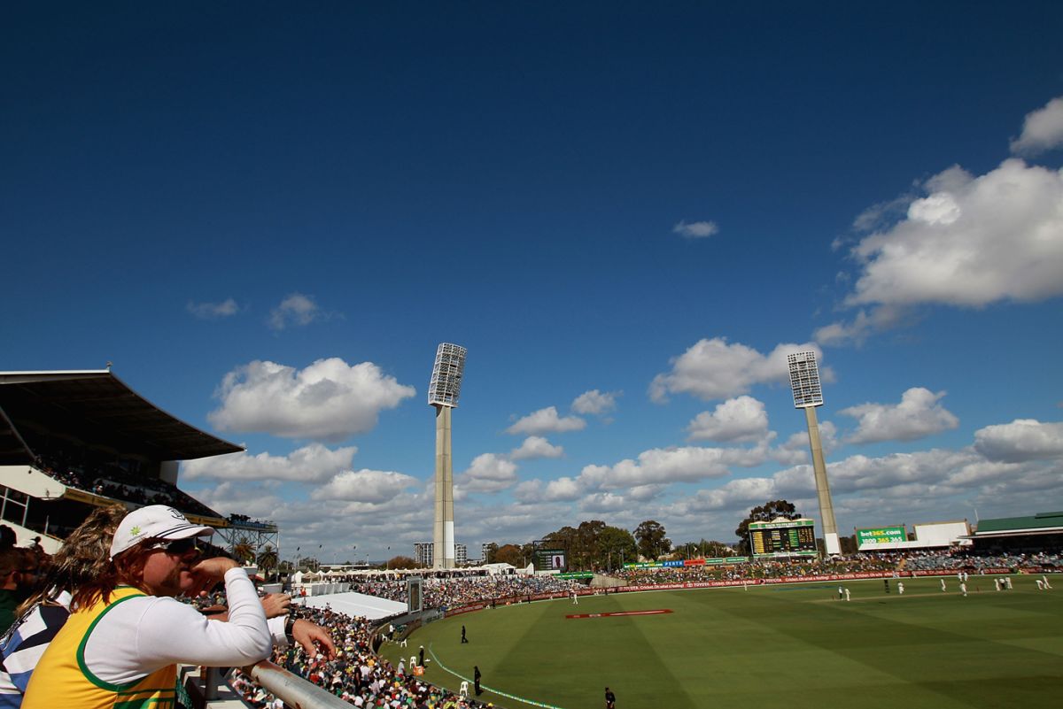 A spectator watches the action | ESPNcricinfo.com