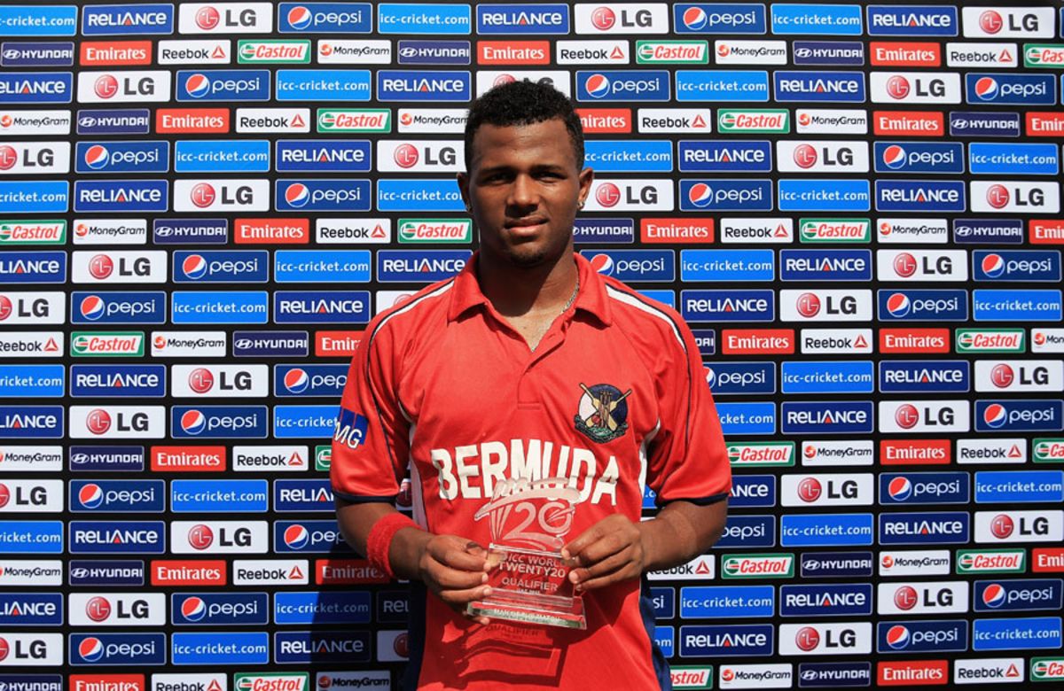 Tre Manders was named Man of the Match for his unbeaten 45 ...