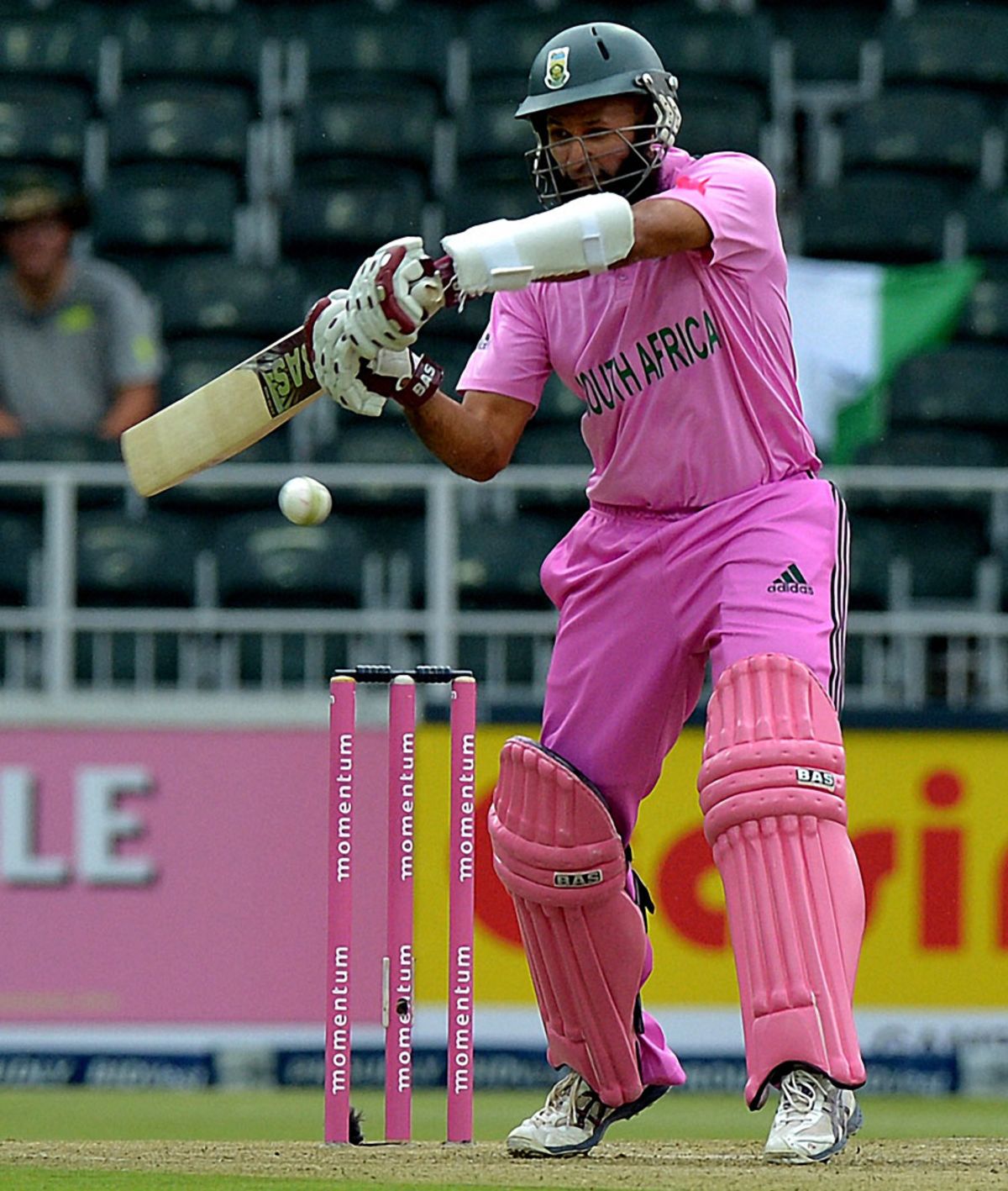 Hashim Amla plays a backfoot punch | ESPNcricinfo.com