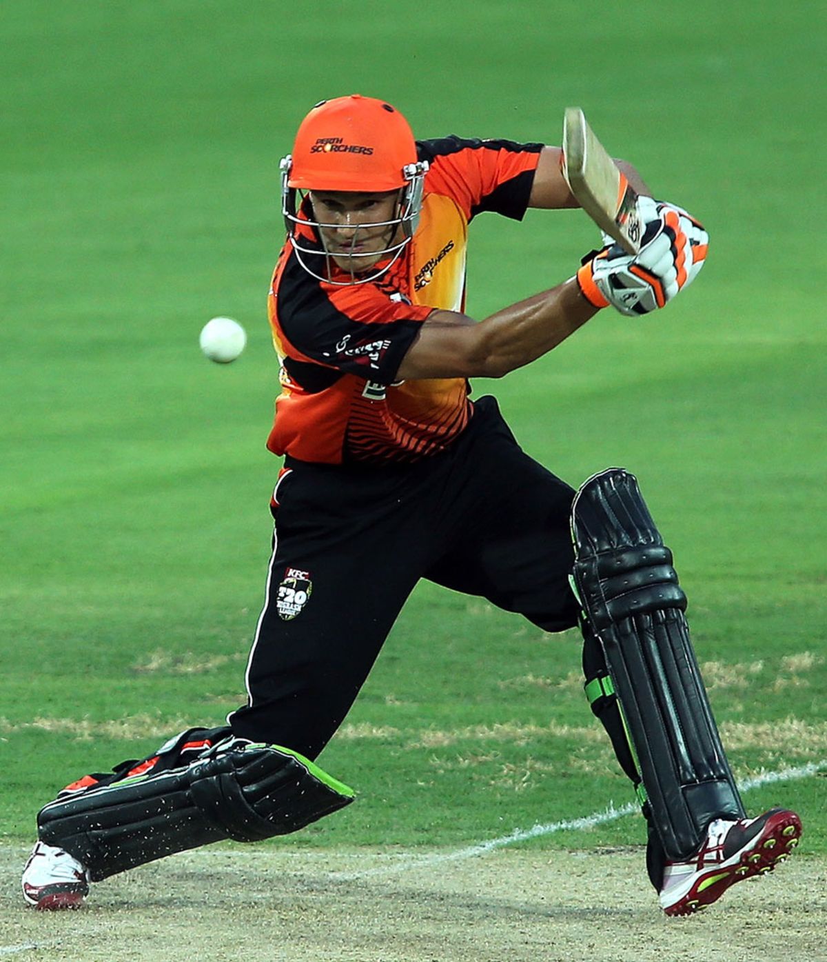 Angelo Mathews flicks to leg during his 91 | ESPNcricinfo.com