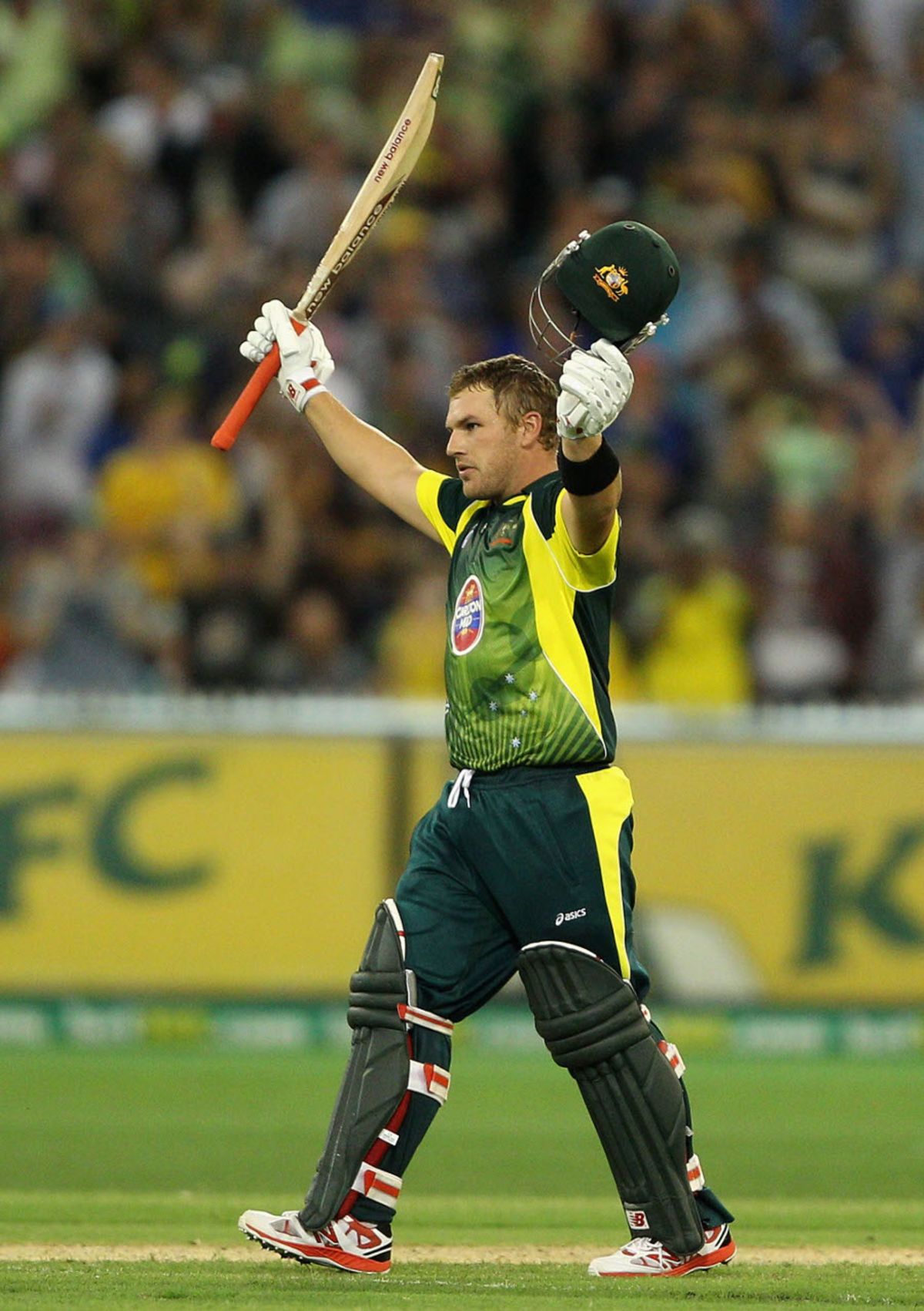 Aaron Finch soaks in his hundred | ESPNcricinfo.com