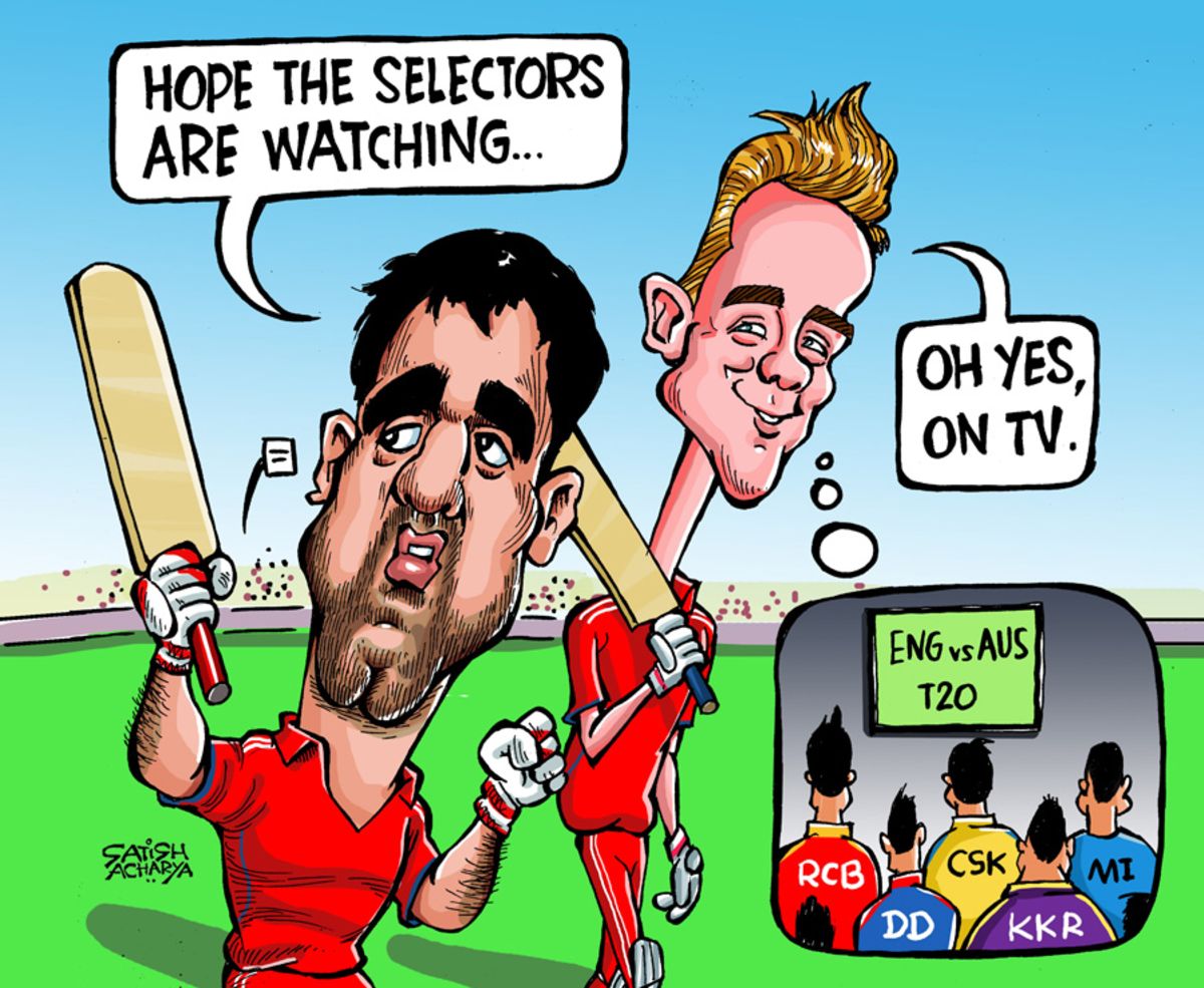 Cartoon: Please watch | ESPNcricinfo.com