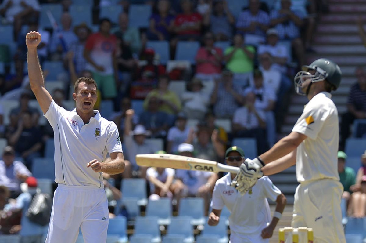 Ryan McLaren made it South Africa's morning with Alex Doolan's wicket ...