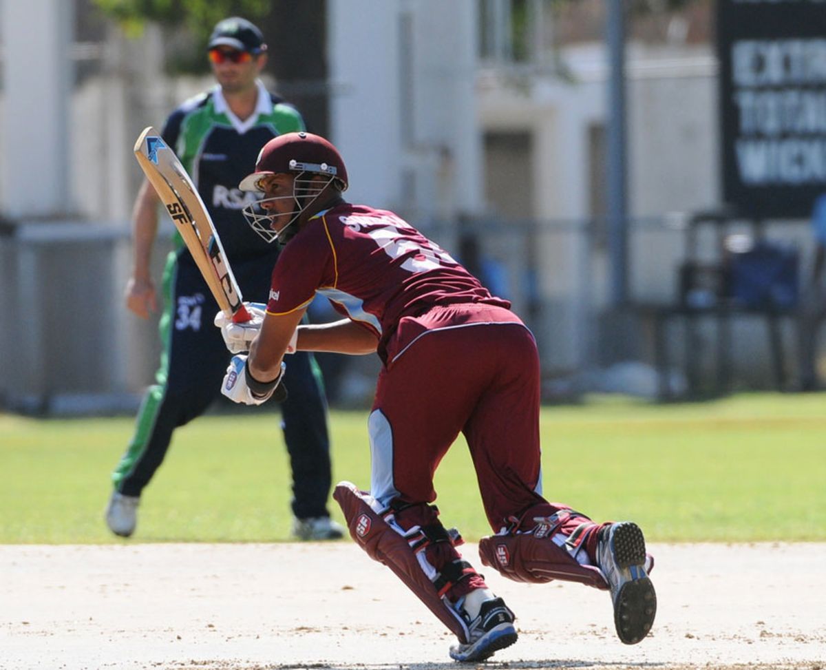 Lendl Simmons flicks to leg | ESPNcricinfo.com Lendl Simmons flicks to leg | ESPNcricinfo.com