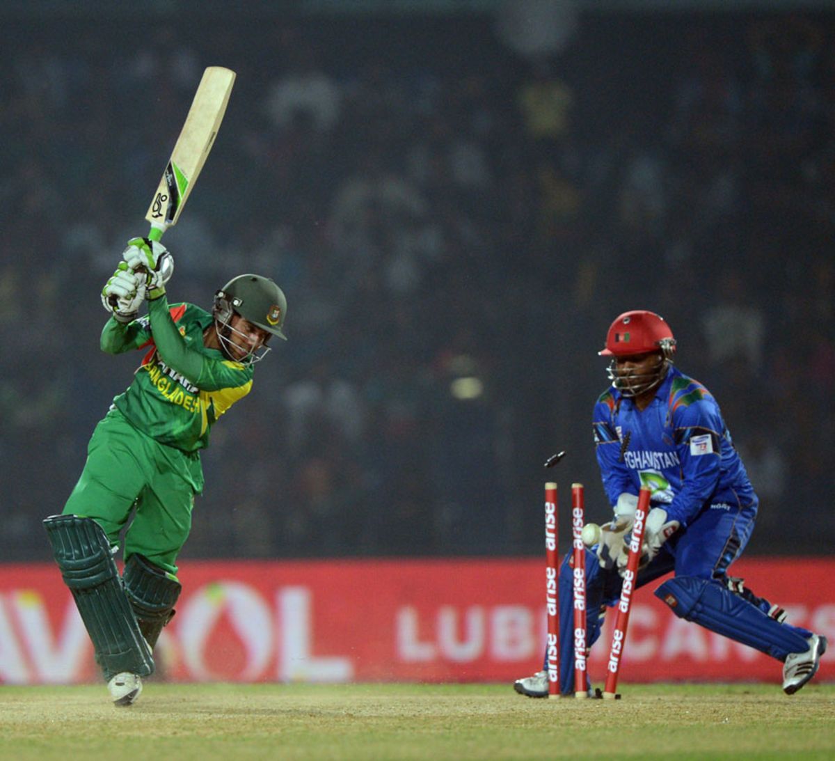 Mominul Haque was bowled for 50 | ESPNcricinfo.com