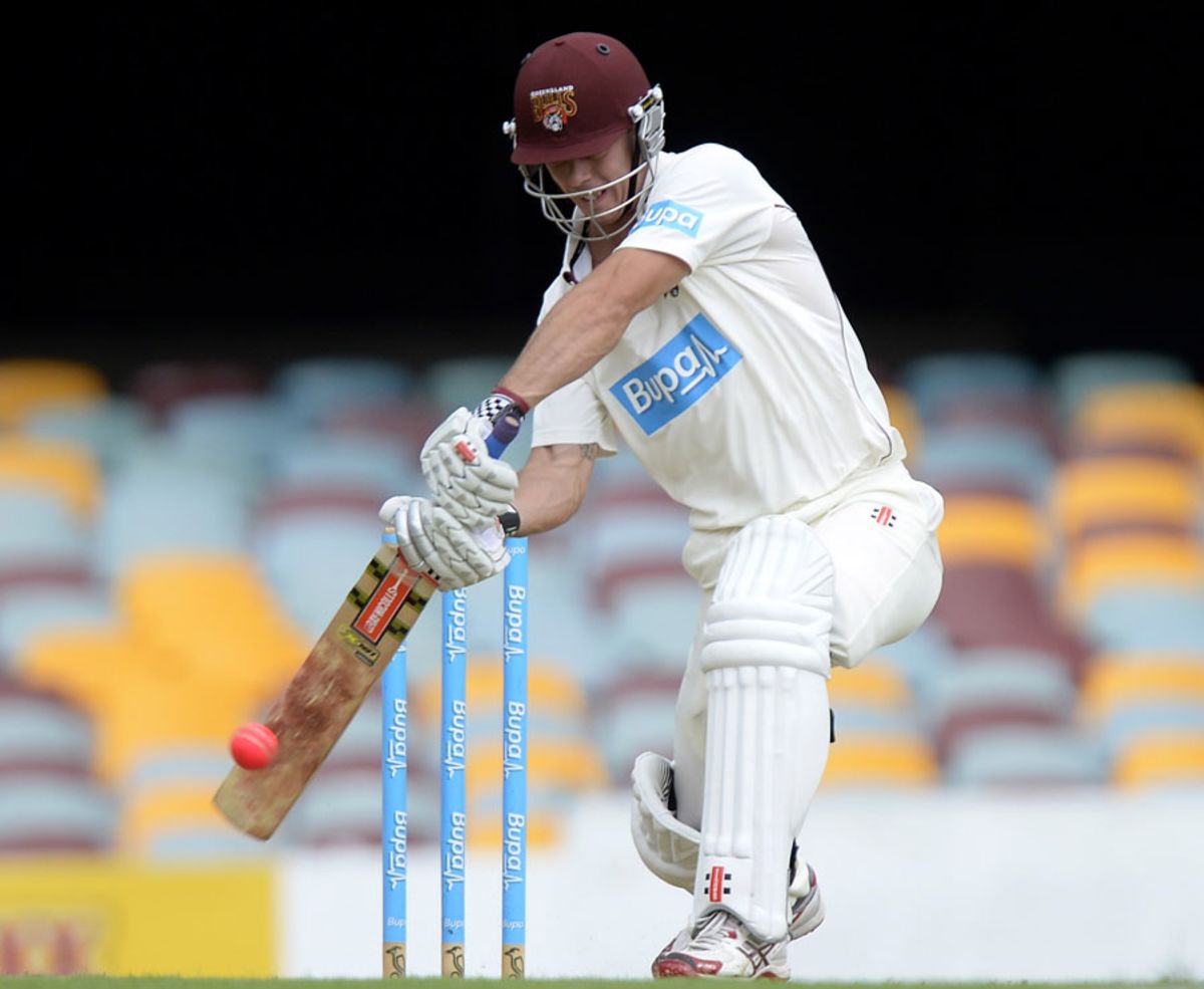 Callum Ferguson was unbeaten on 79 at stumps on the first day ...
