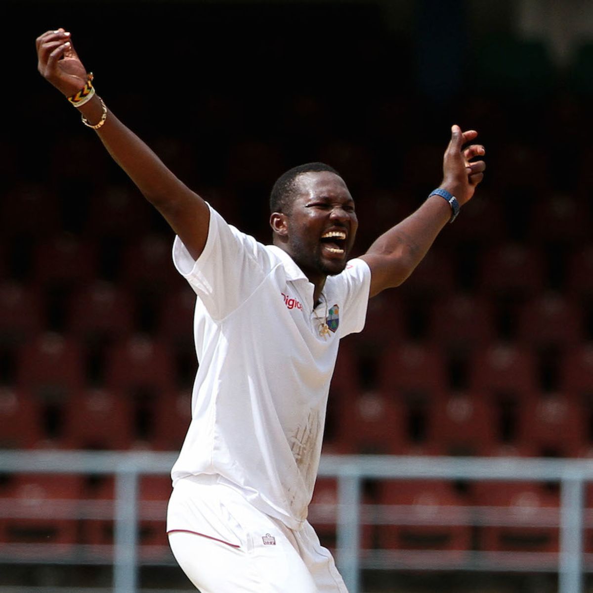 Sulieman Benn appeals for an lbw chance | ESPNcricinfo.com